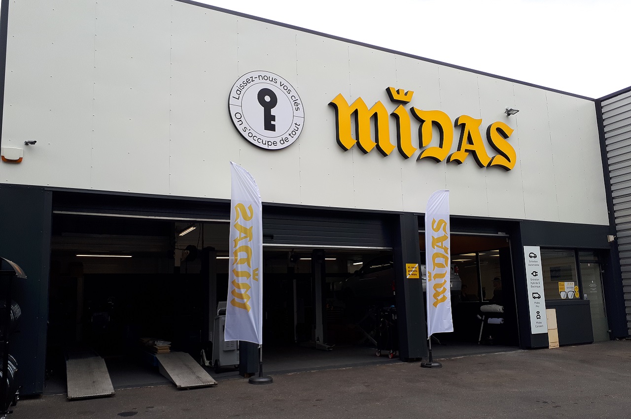 Midas Glass, le nouvel atout du fast-fitter